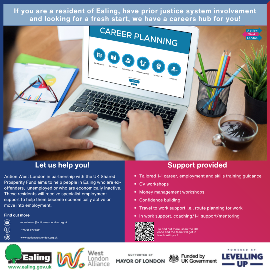 New Ex-Offenders programmes for Ealing Residents - Action West ...